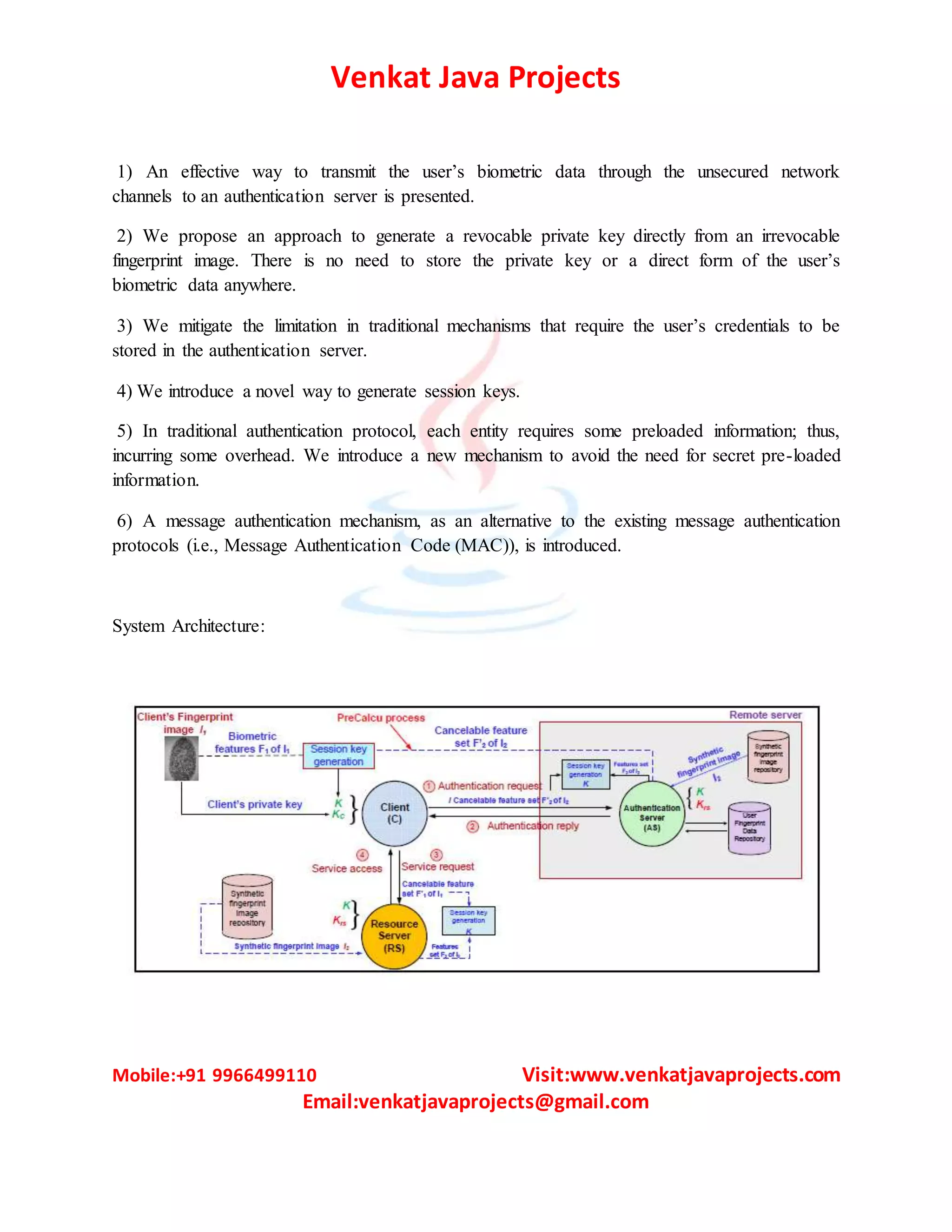 6.designing secure and efficient biometric based secure access ...