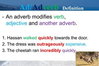 Functional English 08. Adverb and Its Types (Code. 0064) | PPT