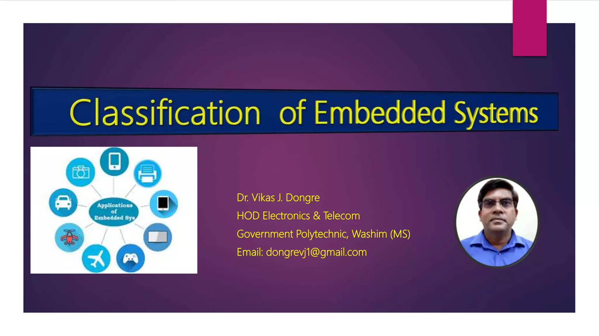 Classification Of Embedded Systems Pptx Computing Technology And Computing