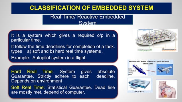 Classification of embedded systems | PPTX | Computing | Technology ...