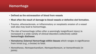 Hemodynamic Disorders | PPTX