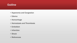 Hemodynamic Disorders | PPTX