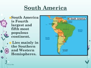 Grade - 6 Geography Ch.6. continents and oceans | PDF