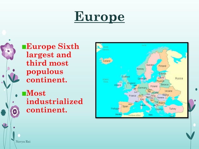 Grade - 6 Geography Ch.6. continents and oceans | PDF