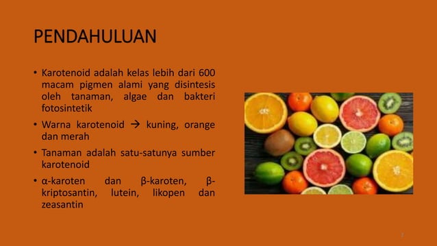 6. Karotenoid | PPTX