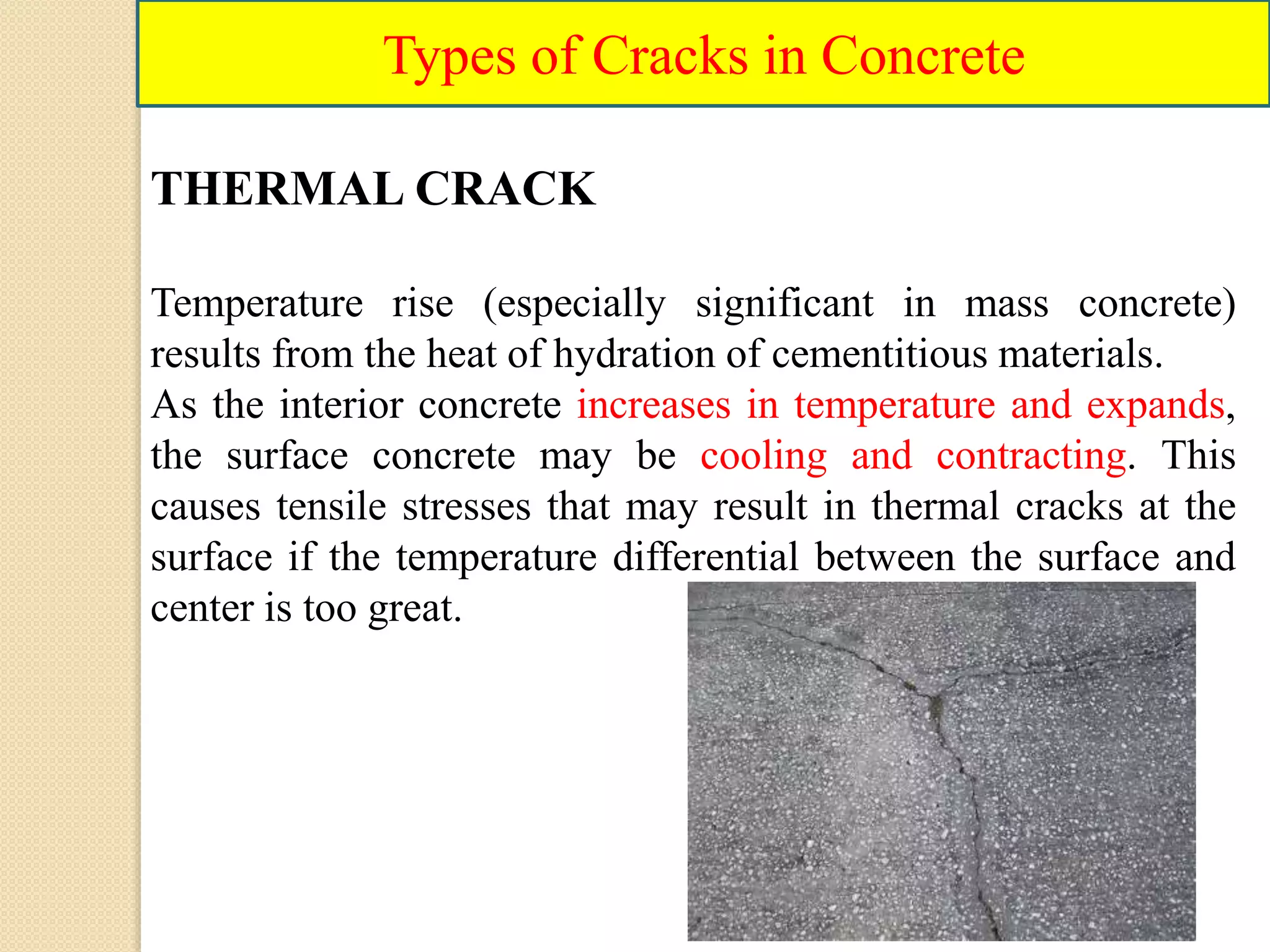 Cracks in Concrete Structure RRS | PPTX