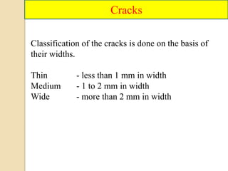 Cracks in Concrete Structure RRS | PPTX
