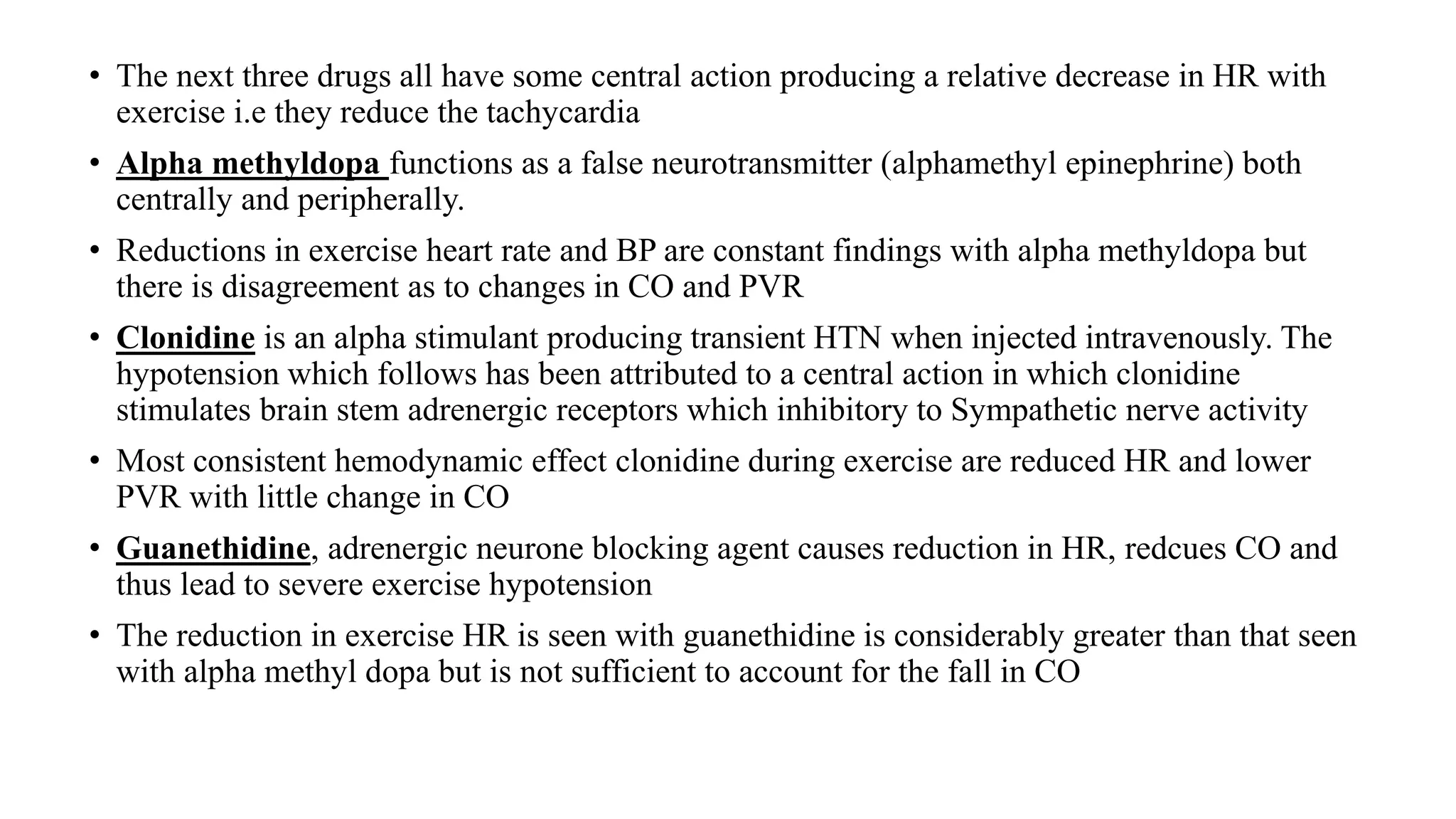 6. cardiac medication implication on clinical exercise testing | PPTX