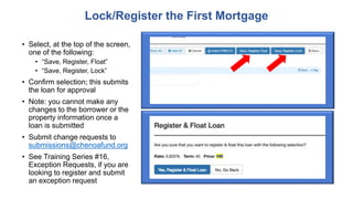6.L How to Lock a Loan | PPTX
