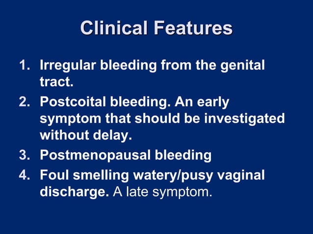 6 Cancer Of Uterine Cervix Ifakara Ppt