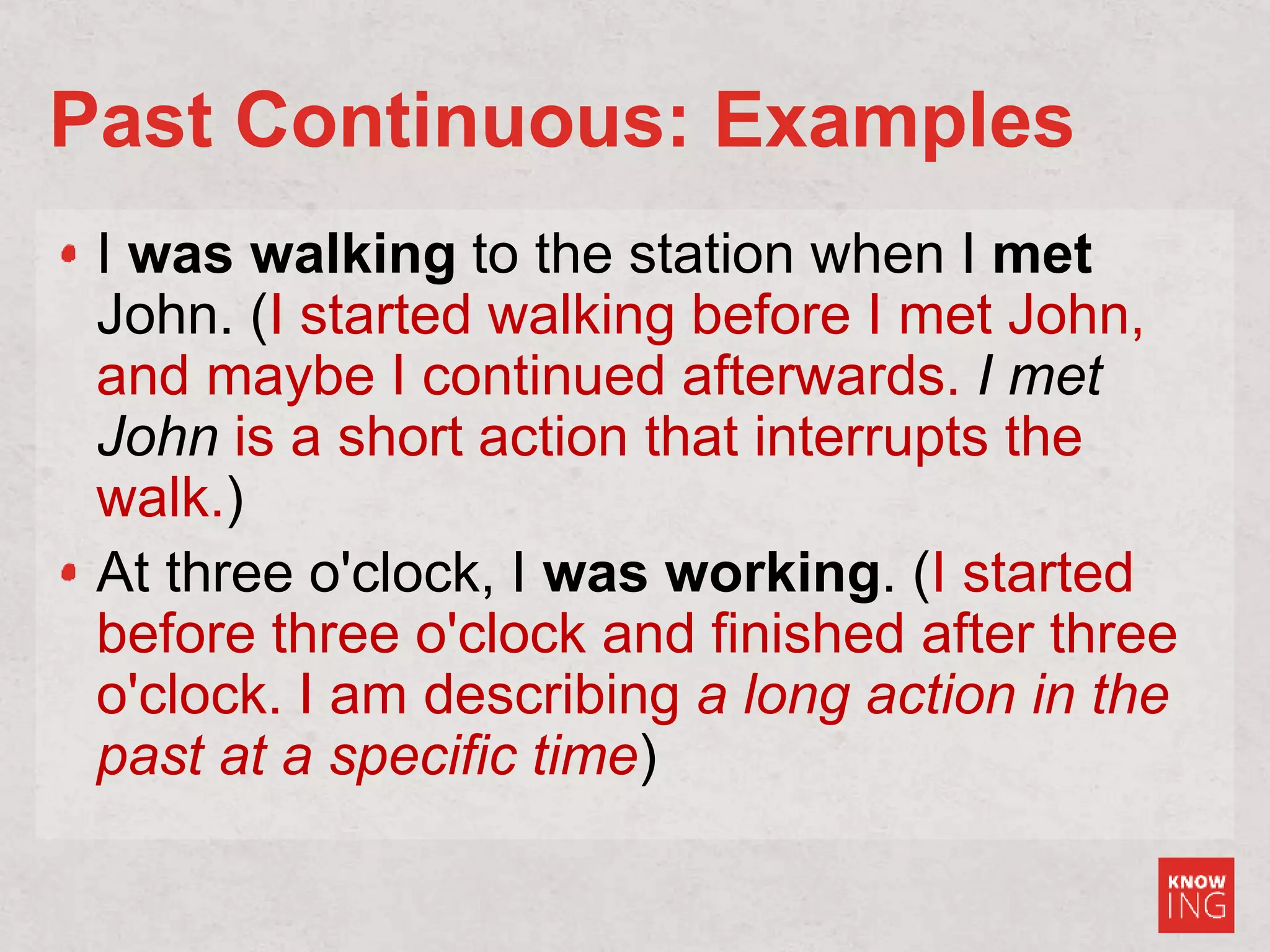 GE3B Wk 6.3 AM Past simple and past continuous. | PPTX | Paranormal Phenomena | Hobbies & Interests