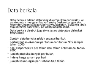 6. analisis data berkala | PPTX