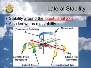 aircraft static and dynamic stability,longitudinal and lateral | PPT