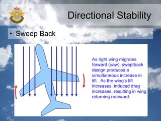 aircraft static and dynamic stability,longitudinal and lateral | PPT ...