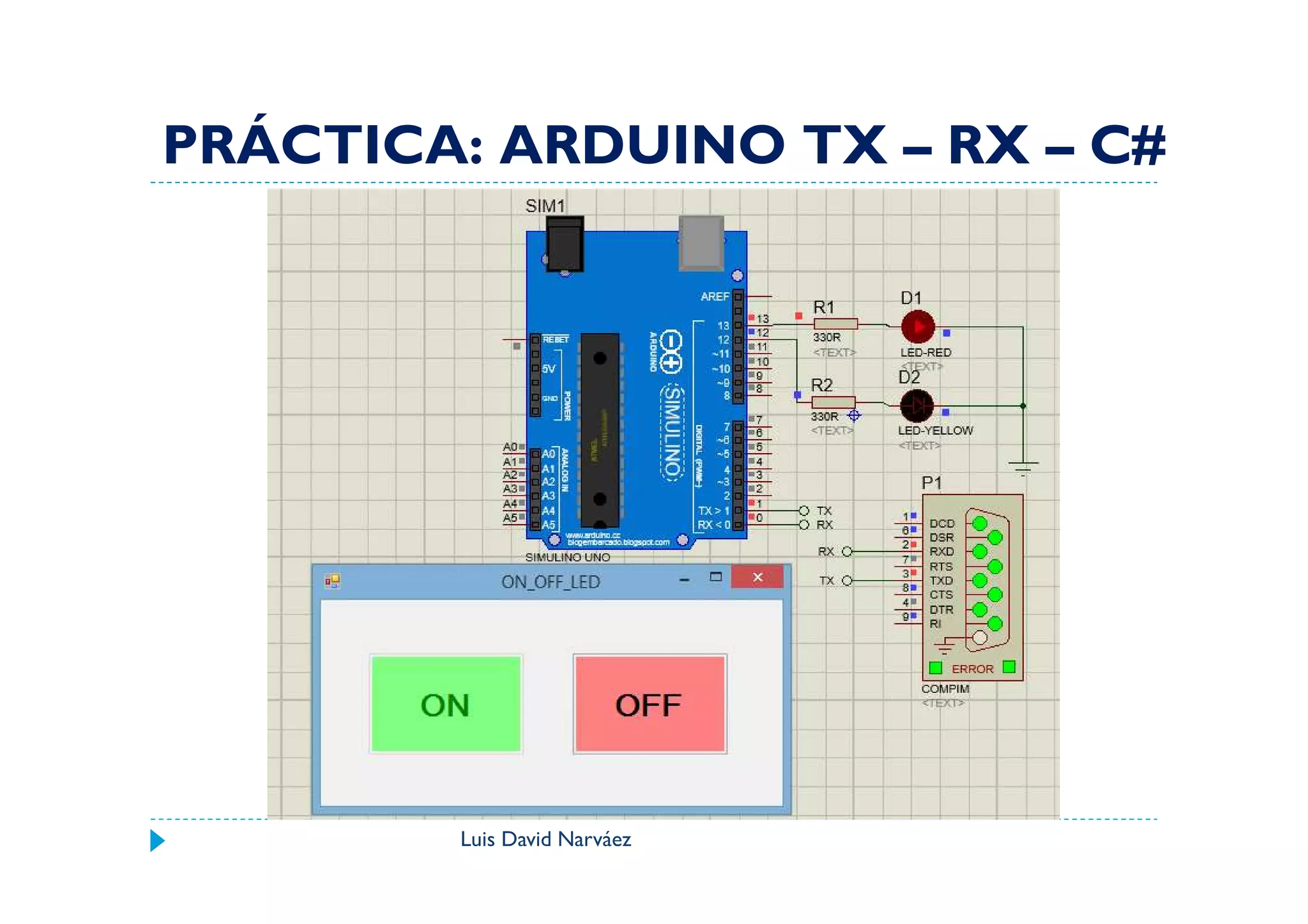 6. RS232 interfaces ARDUINO - 2020 | PDF | Programming Languages | Computing