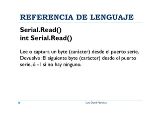 6. RS232 interfaces ARDUINO - 2020 | PDF | Programming Languages | Computing