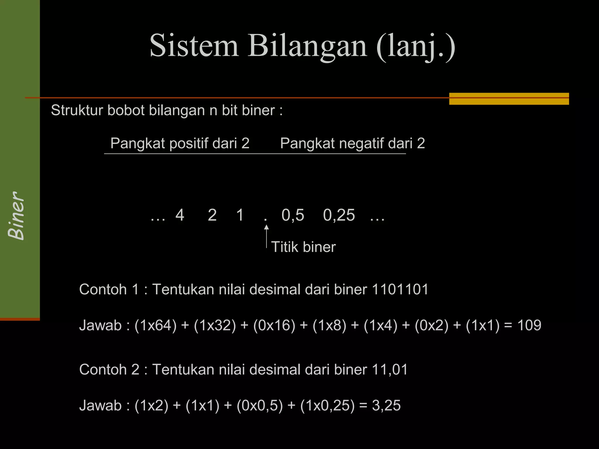 6 sistem bilangan | PPT