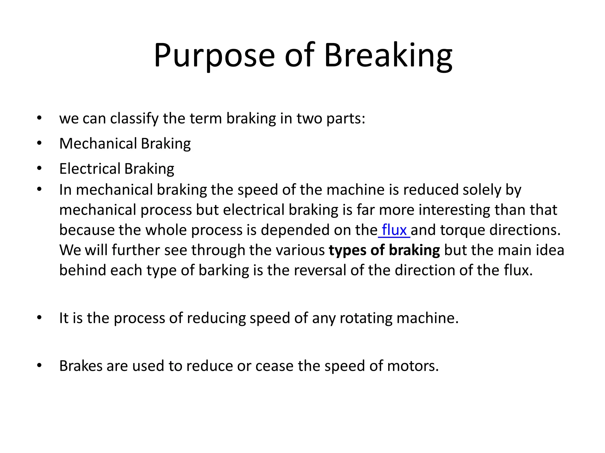 Breaking,Types of Electrical Braking system, Regenerative Braking ...