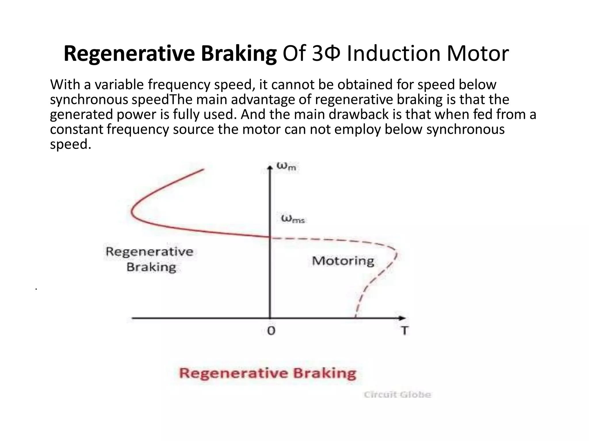 Breaking,Types of Electrical Braking system, Regenerative Braking ...