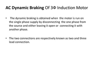 Breaking,Types of Electrical Braking system, Regenerative Braking ...