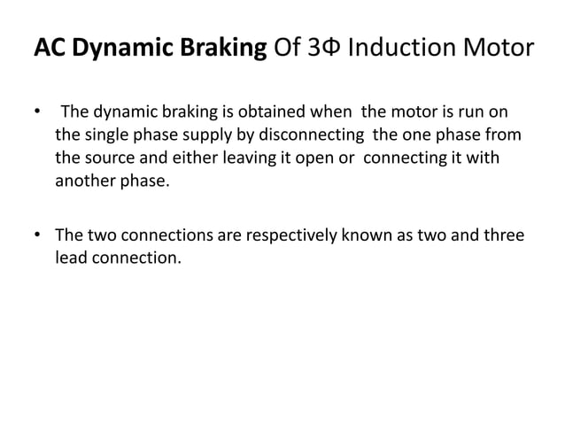 Breaking,Types of Electrical Braking system, Regenerative Braking ...