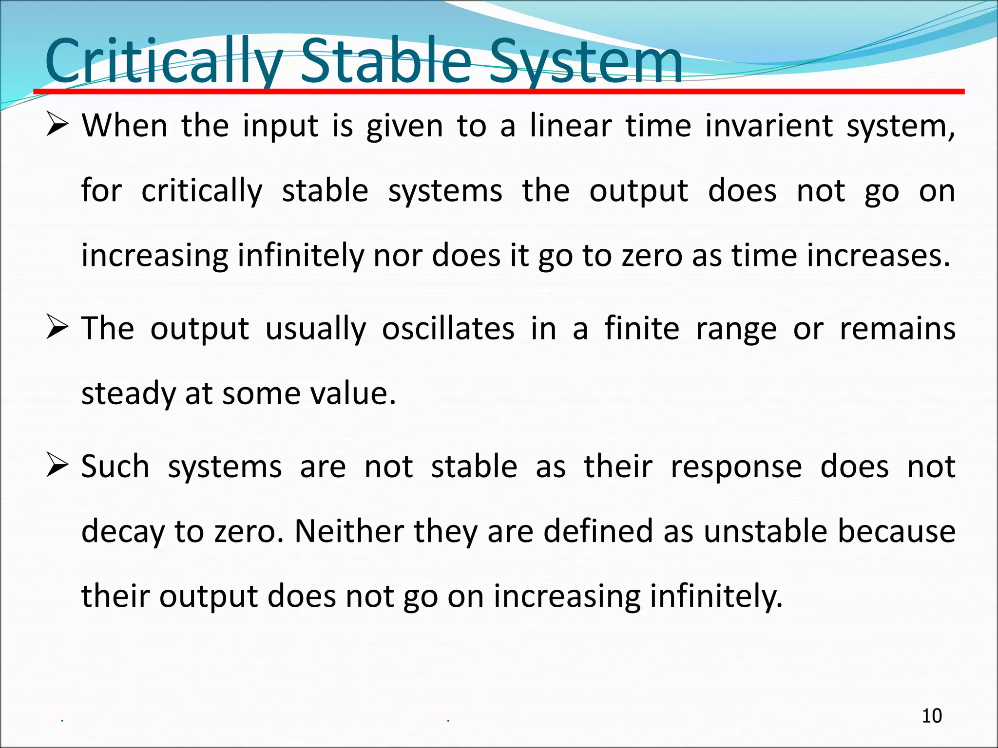 Transfer Function, Concepts of stability(critical, Absolute & Relative) Poles, Zeros Stability ...