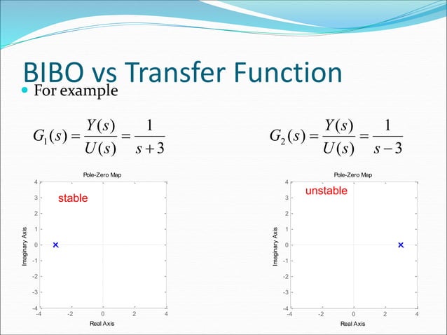 Transfer Function, Concepts of stability(critical, Absolute & Relative) Poles, Zeros Stability ...