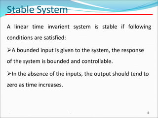 Transfer Function, Concepts of stability(critical, Absolute & Relative) Poles, Zeros Stability ...