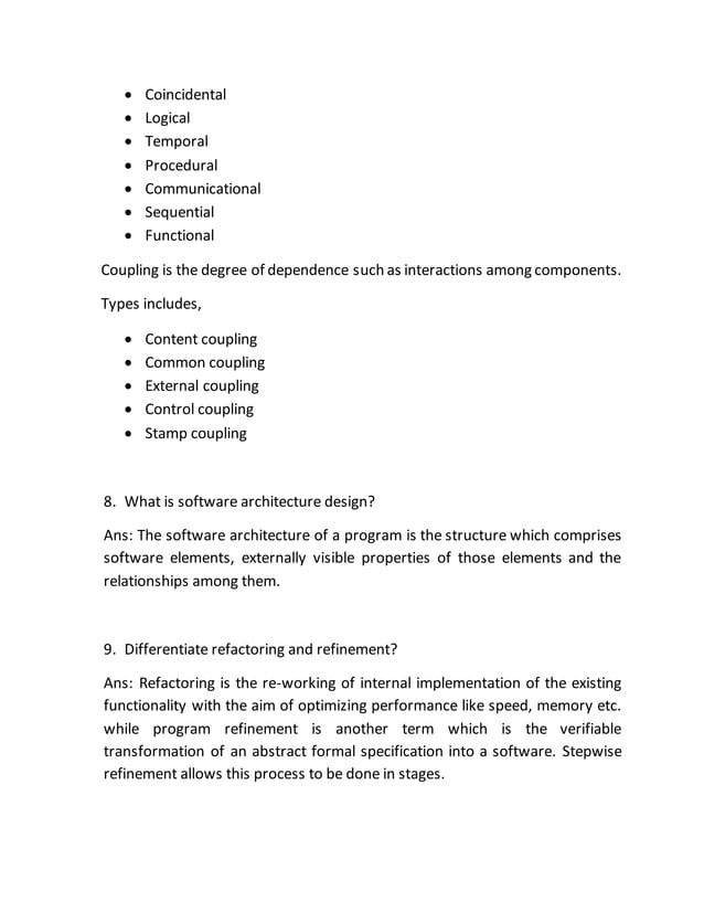 Software Engineering Solved Past Paper 2020 | DOCX | Programming Languages | Computing