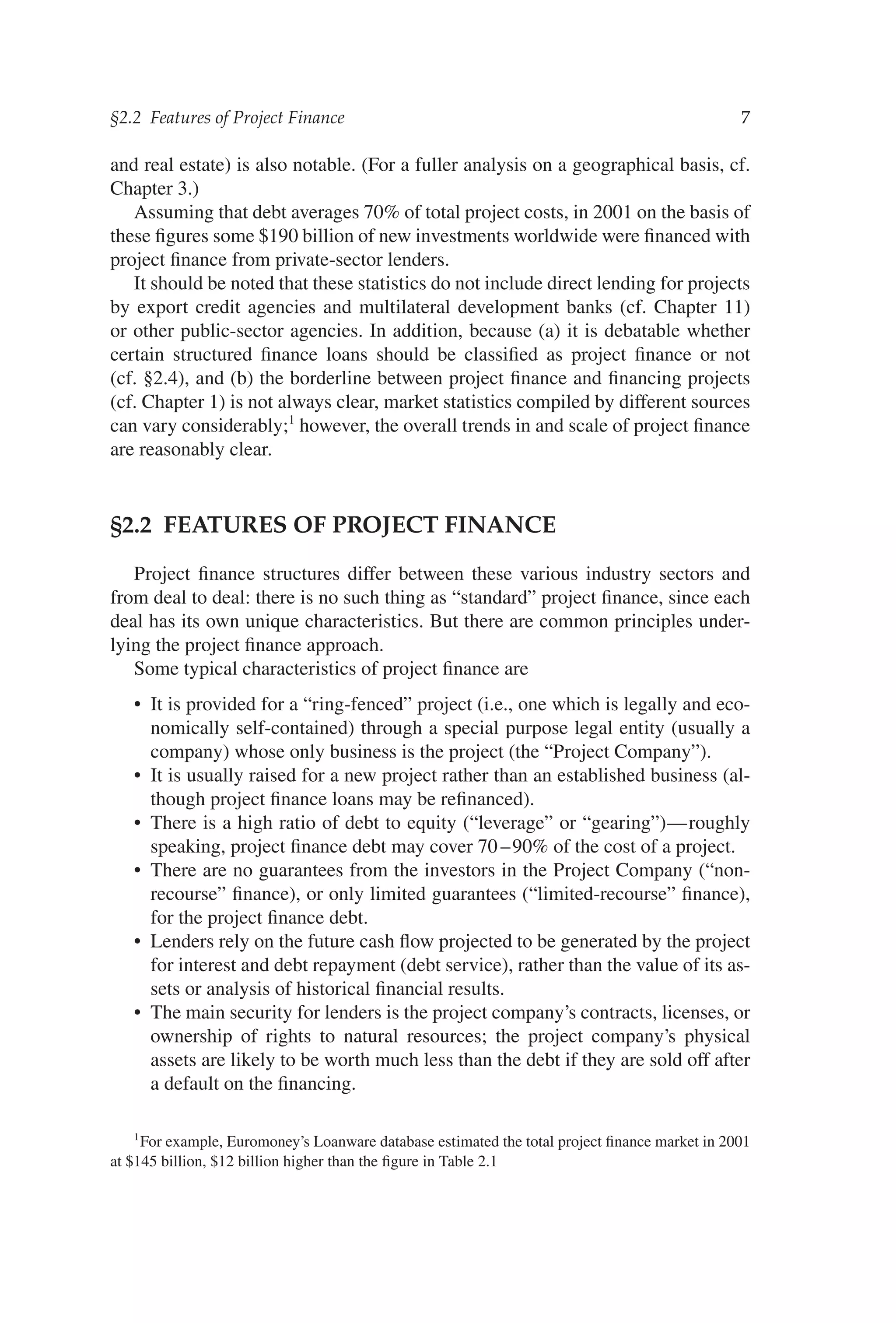 6. what is project finance | PDF