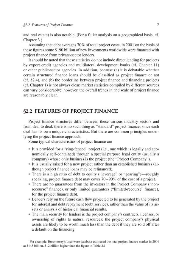 6. what is project finance | PDF