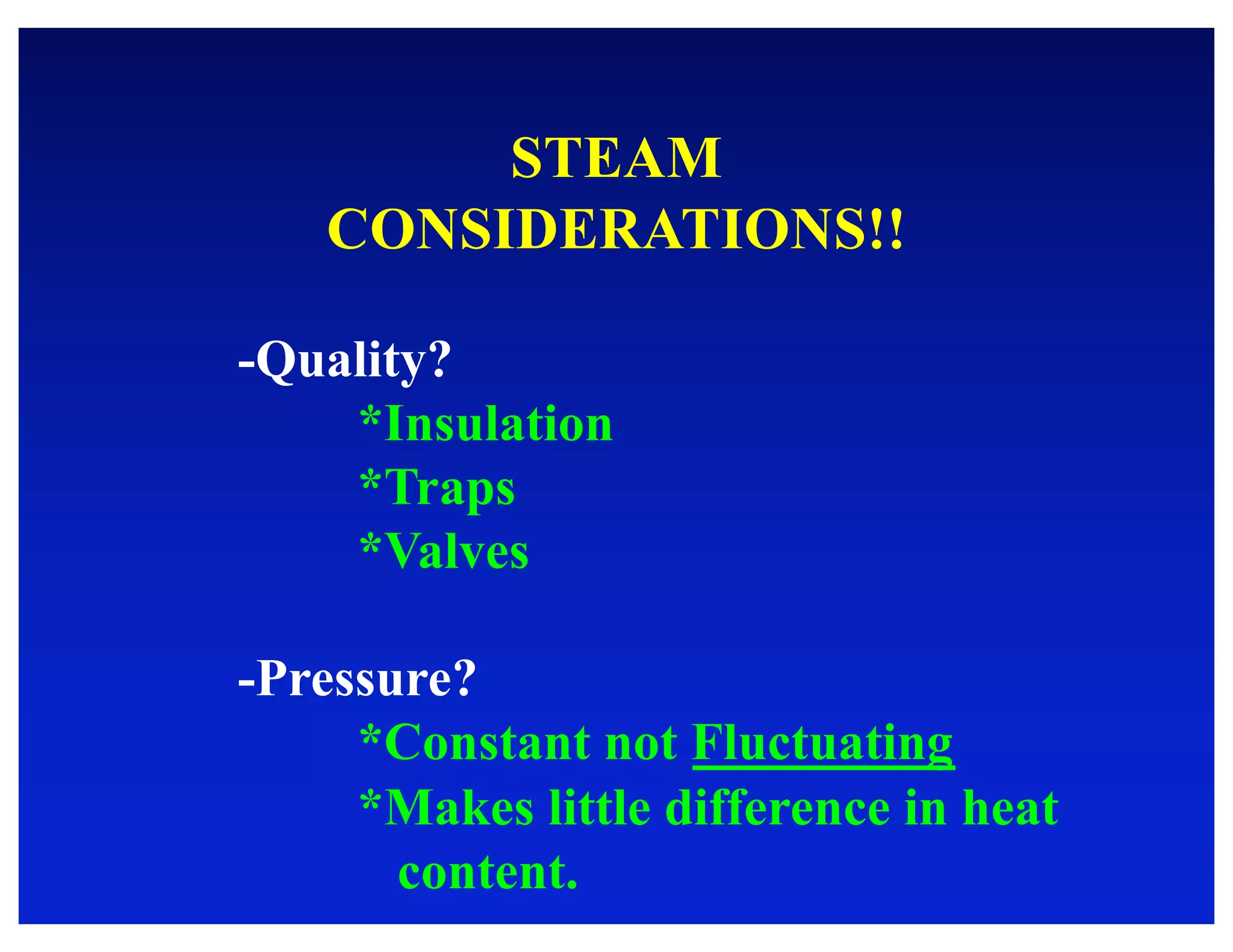 6. principles of steam conditioning | PDF