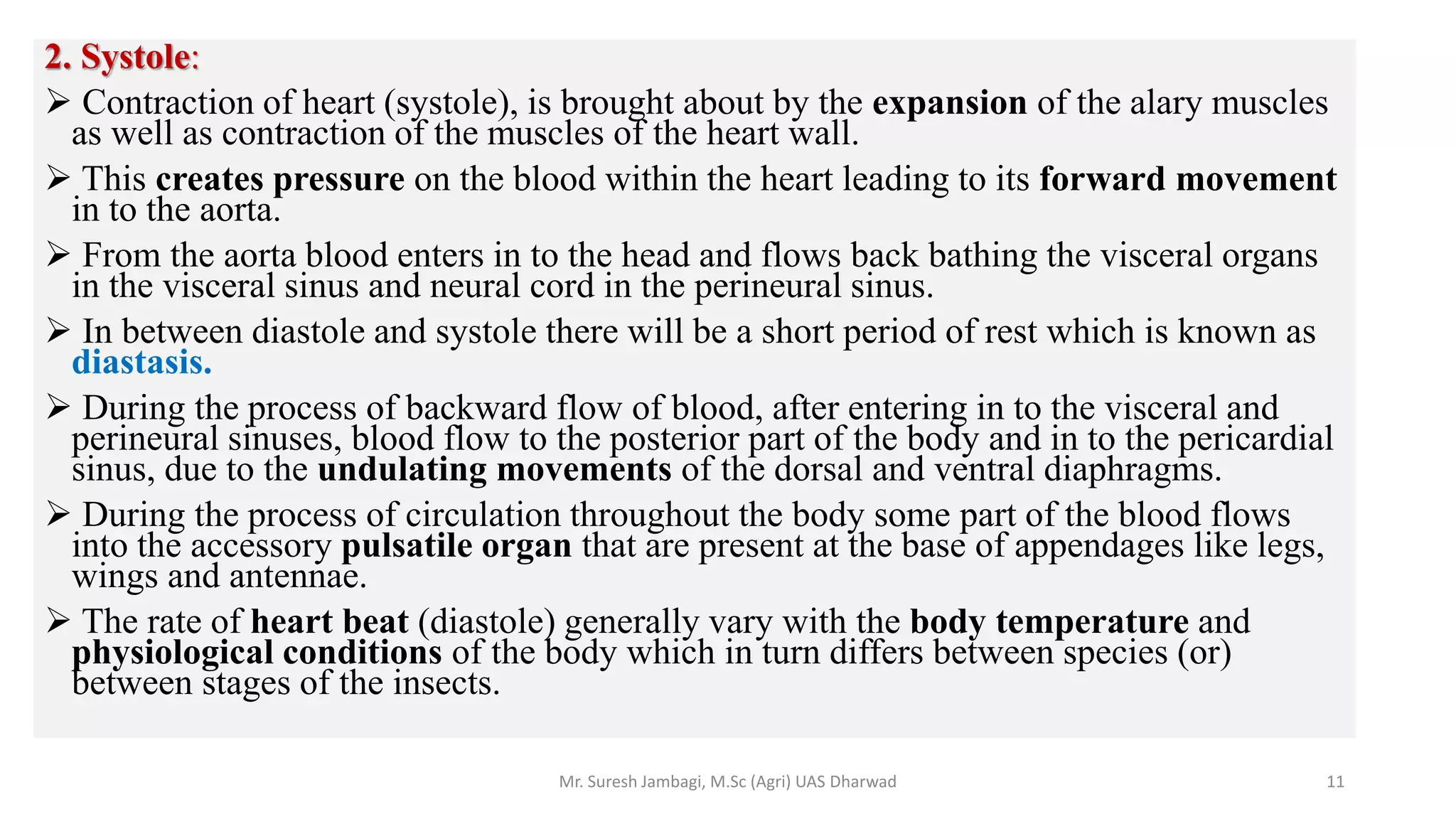 Circulatory and Excretory system in insect | PPTX