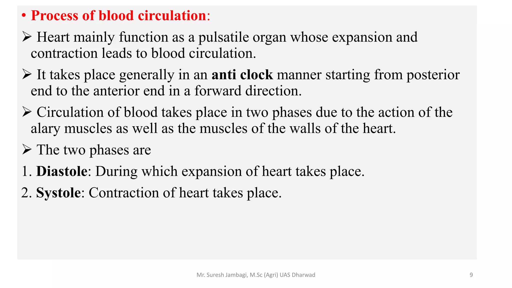 Circulatory and Excretory system in insect | PPTX
