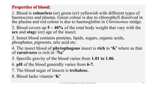 Circulatory and Excretory system in insect | PPTX