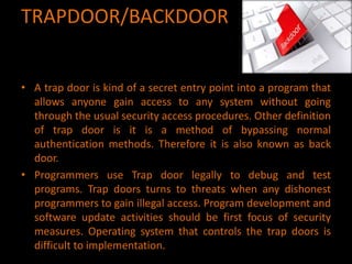 Types of attack -Part3 (Malware Part -2) | PPT