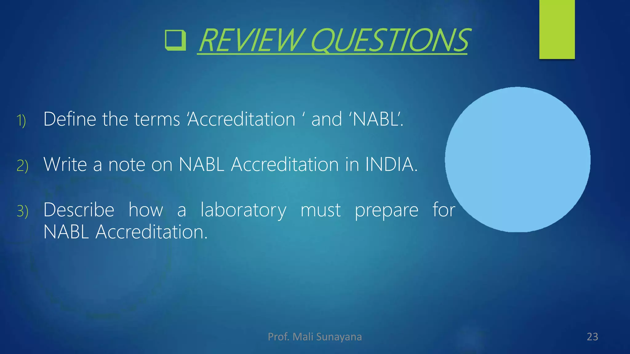 NABL accreditation | PPTX