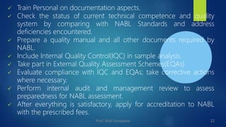 NABL accreditation | PPTX