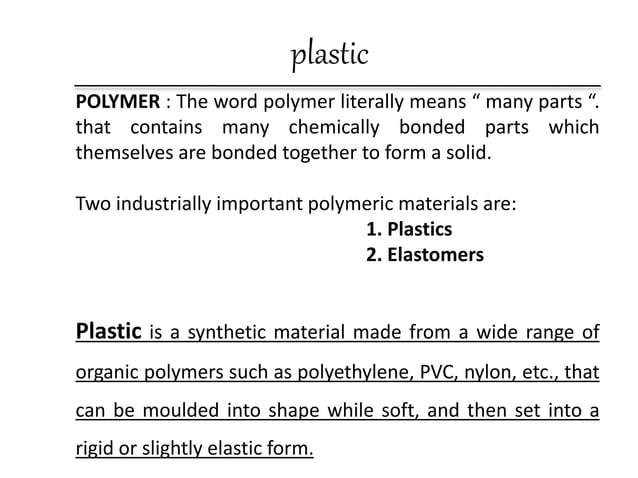 6. plastics,glass | PPTX