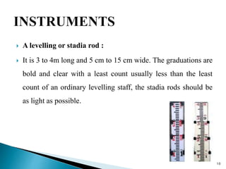 6. TACHOMETRIC SURVEYING (SUR) 3140601 GTU | PPTX