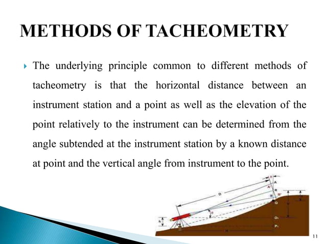 6. TACHOMETRIC SURVEYING (SUR) 3140601 GTU | PPTX | Geography | Science