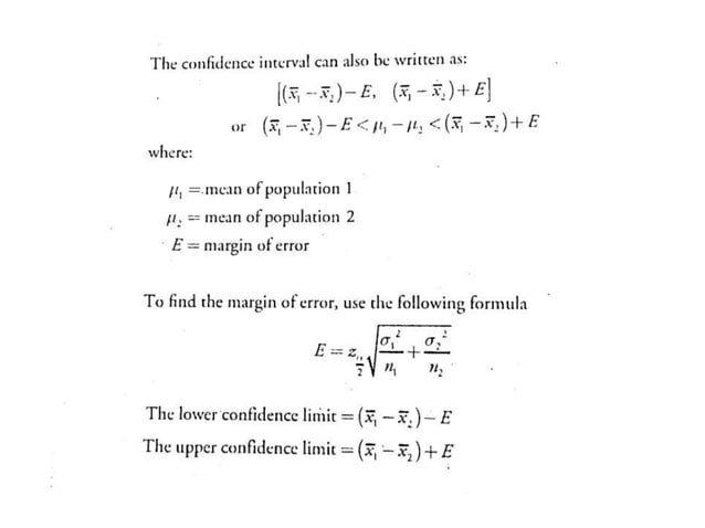 6. point and interval estimation | PPTX