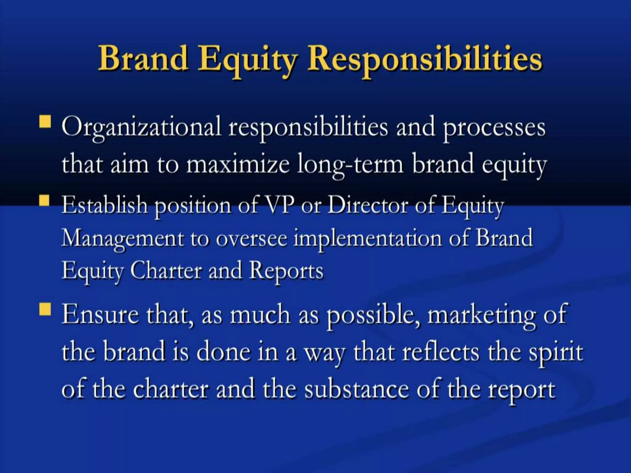6. brand equity measurement mgt sys | PPT