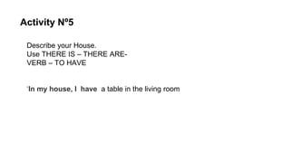 Parts of the house 3º | PPTX