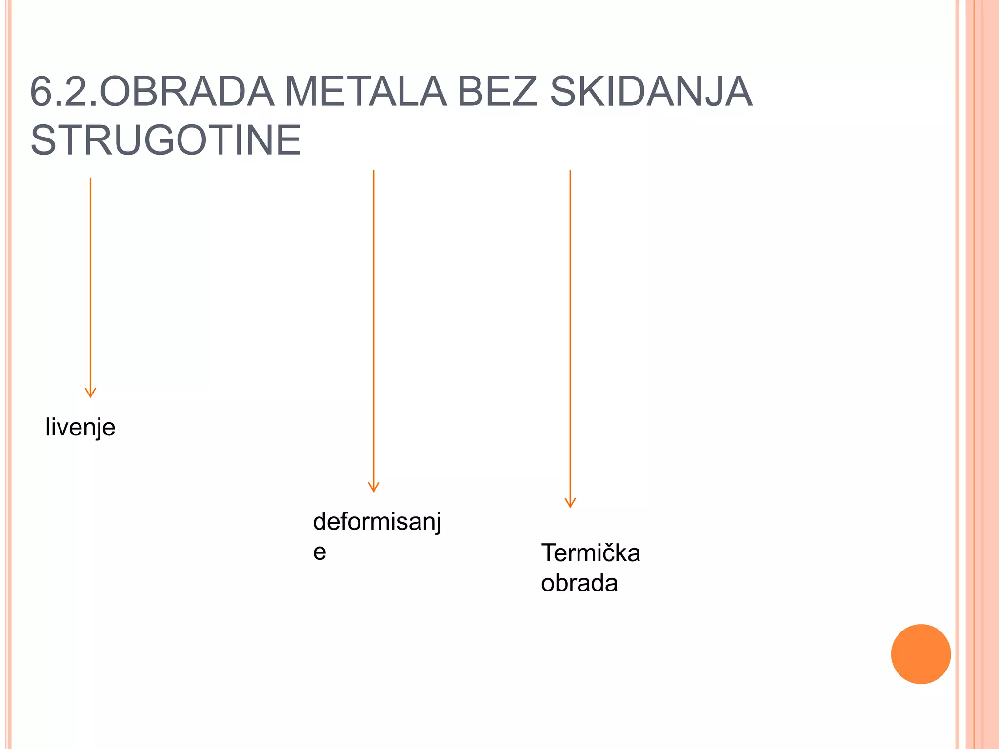 6.t ehnologija obrade metala sa skidanjem strugotine i bez skidanja ...