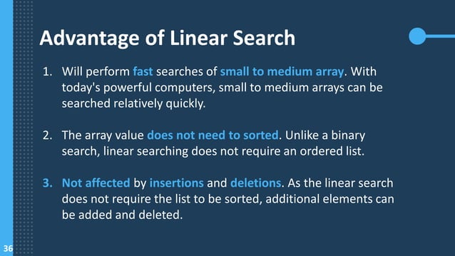Algorithm And Data Structure Linear Search Ppt