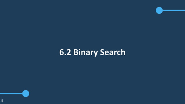 Algorithm and Data Structure - Binary Search | PPT