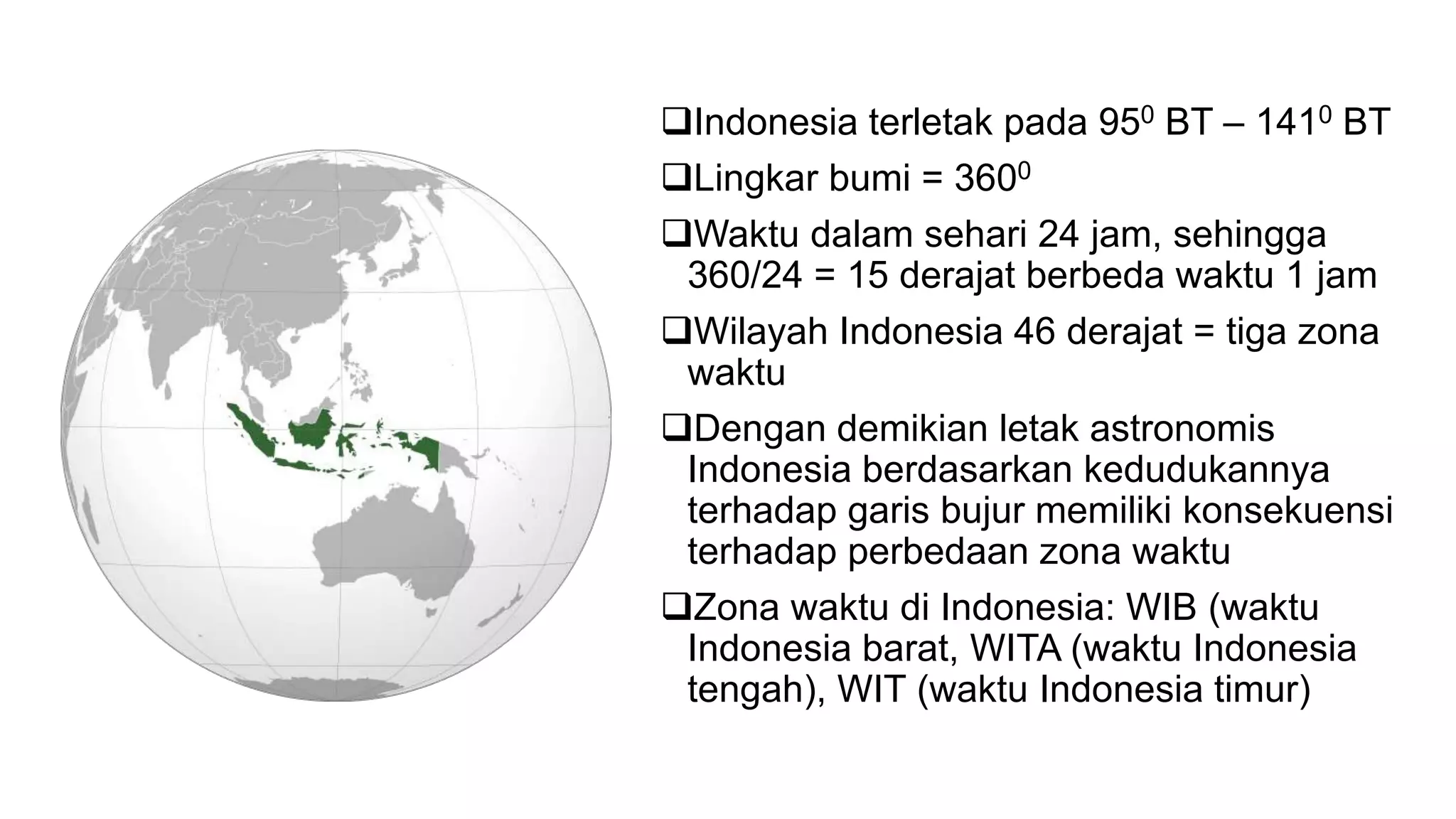 6. gri pengaruh letak astronomis dan geologis | PPTX