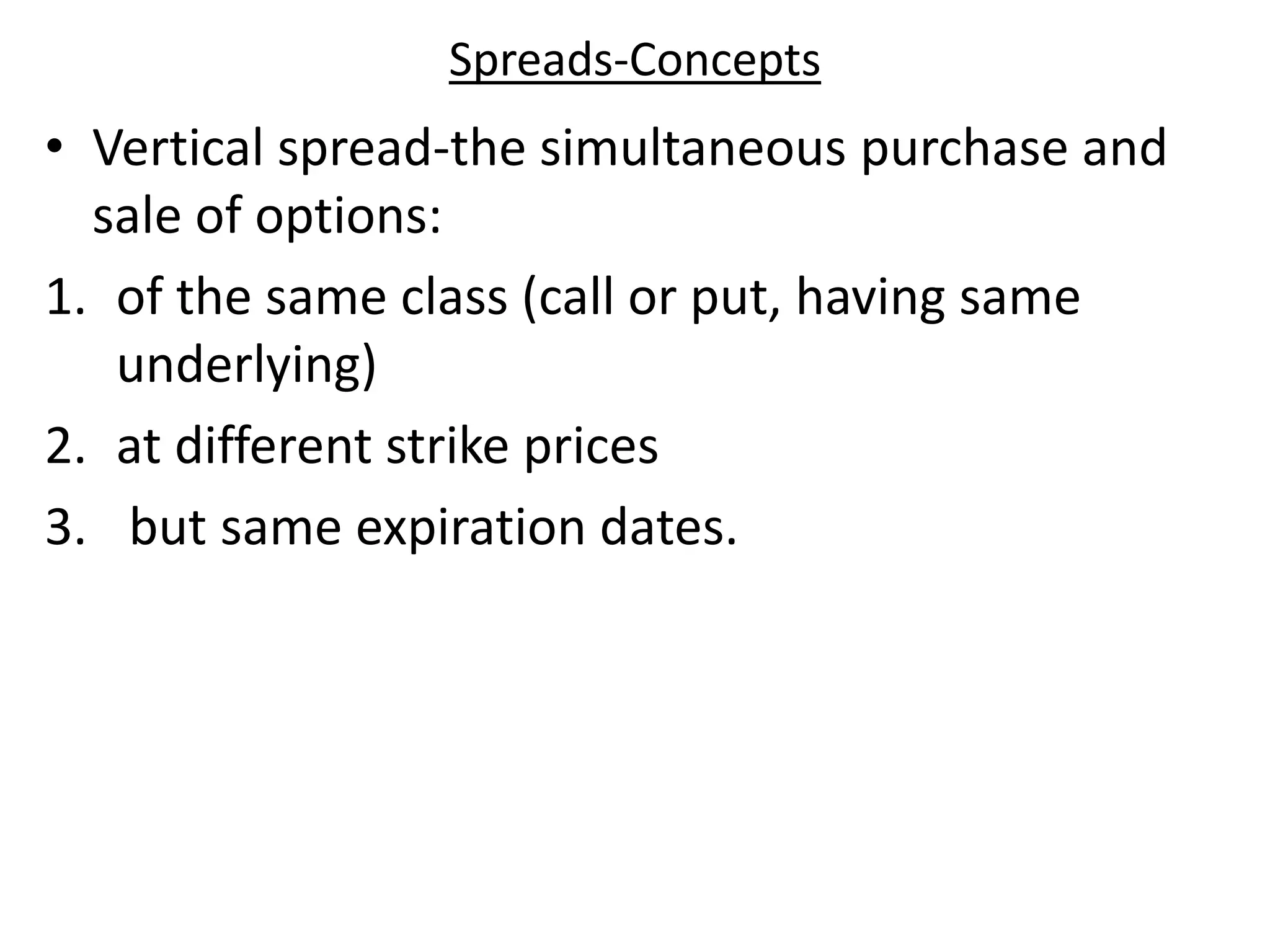 directional strategies spreads | PPTX