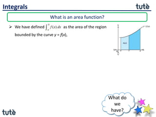 Integrals - definite integral and fundamental theorem | PPTX